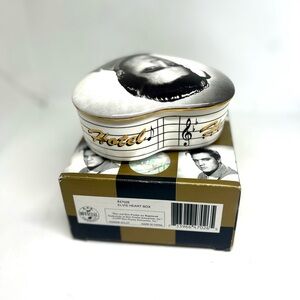 Jewelry | Elvis Presley Trinket Box Heartbreak Hotel Collectible Heart ...